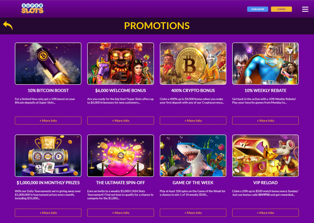 Super Slots Casino Review - Gamble for Real Money on SuperSlots.ag