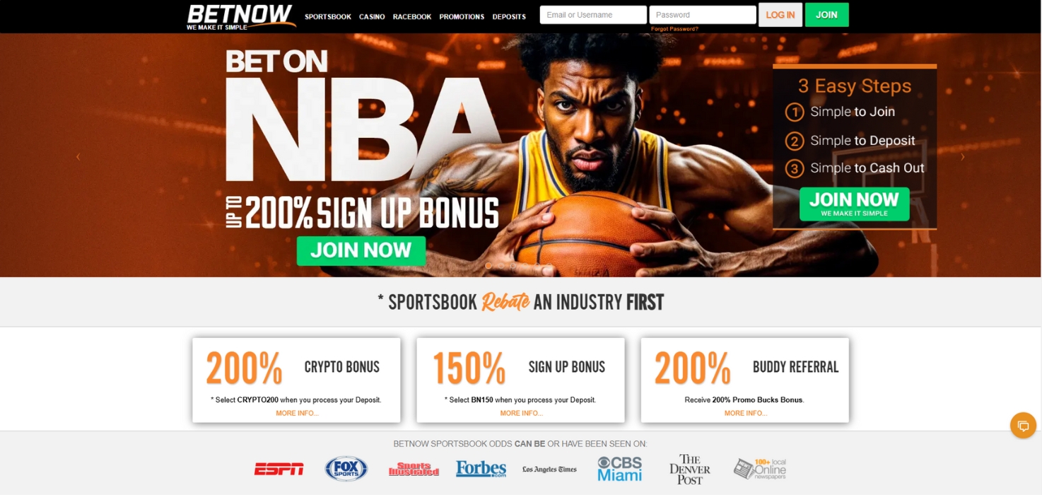 Our Review of BetNow’s Casino and Sportsbook